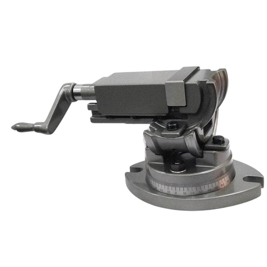 Precision Milling Machine Vice - 2 Inch 3-Way Swivel & Tilt | StellerGear