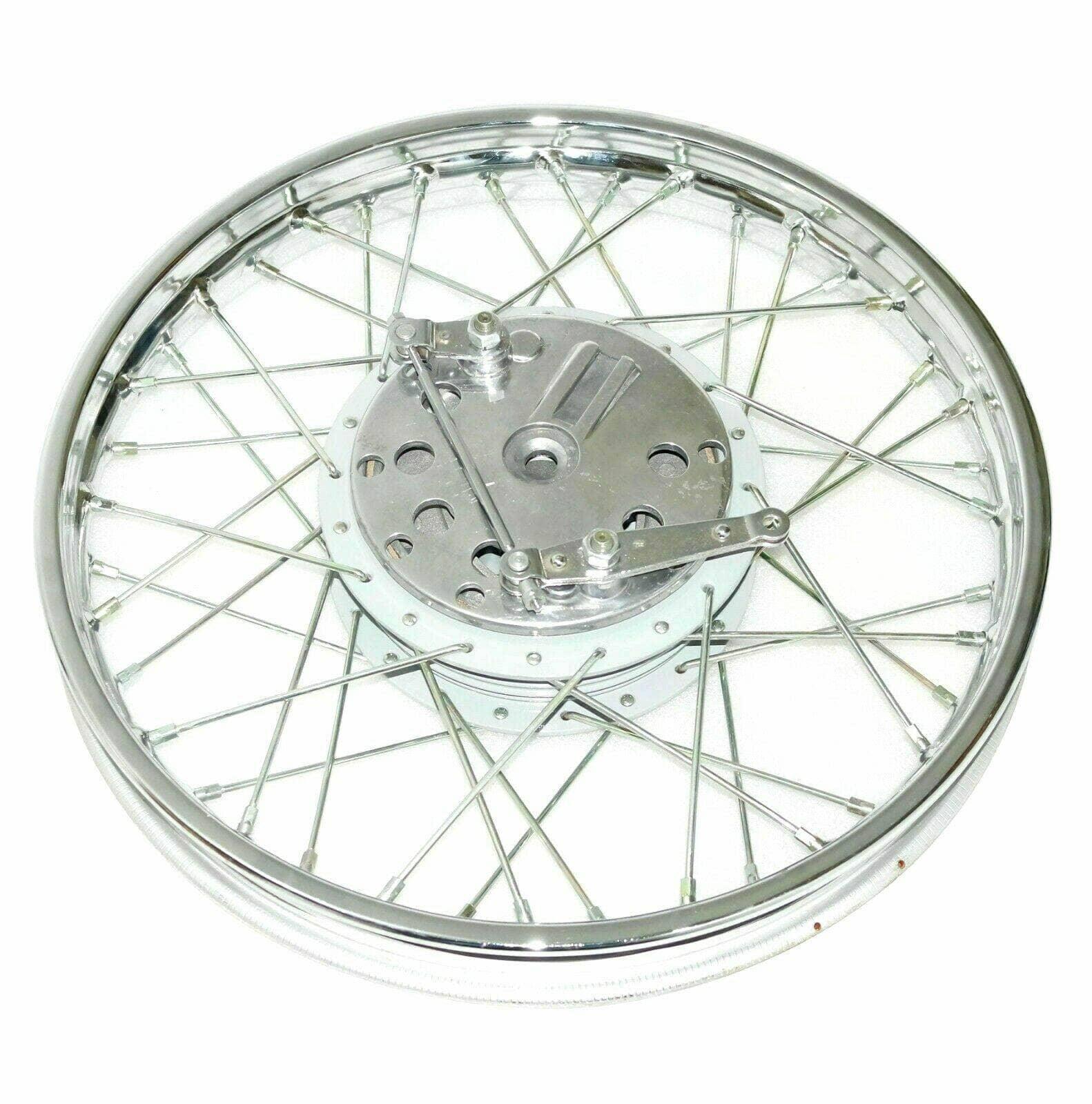 Fits Royal Enfield Bullet 500cc Front Wheel Rim 19'' With 7'' Hub Drum ...