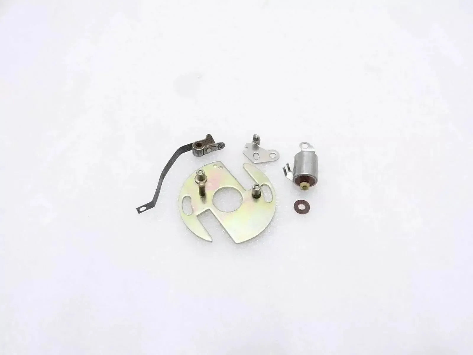 6V Complete Distributor Point Plate Assembly for Royal Enfield ...